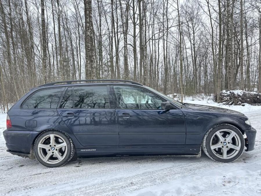 Blue BMW 330 2004 in Riga, with an engine capacity of 3.00 L and mileage of 0 thousand km for 2400 €, photo 7 on AUTOMOTO.COM.LV