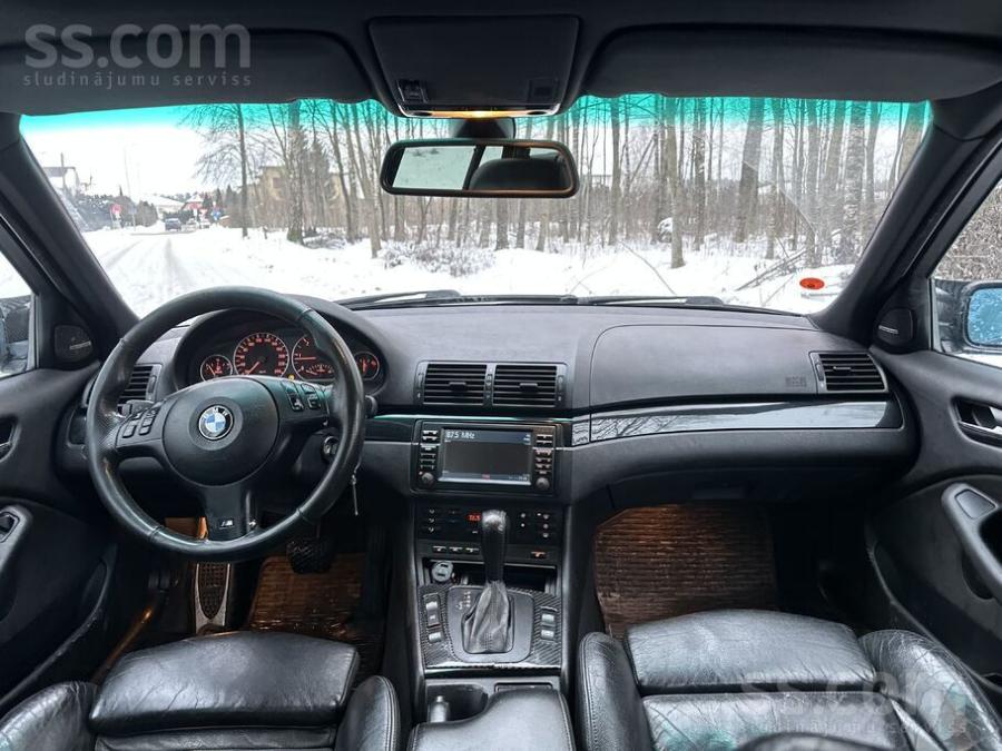 Blue BMW 330 2004 in Riga, with an engine capacity of 3.00 L and mileage of 0 thousand km for 2400 €, photo 9 on AUTOMOTO.COM.LV