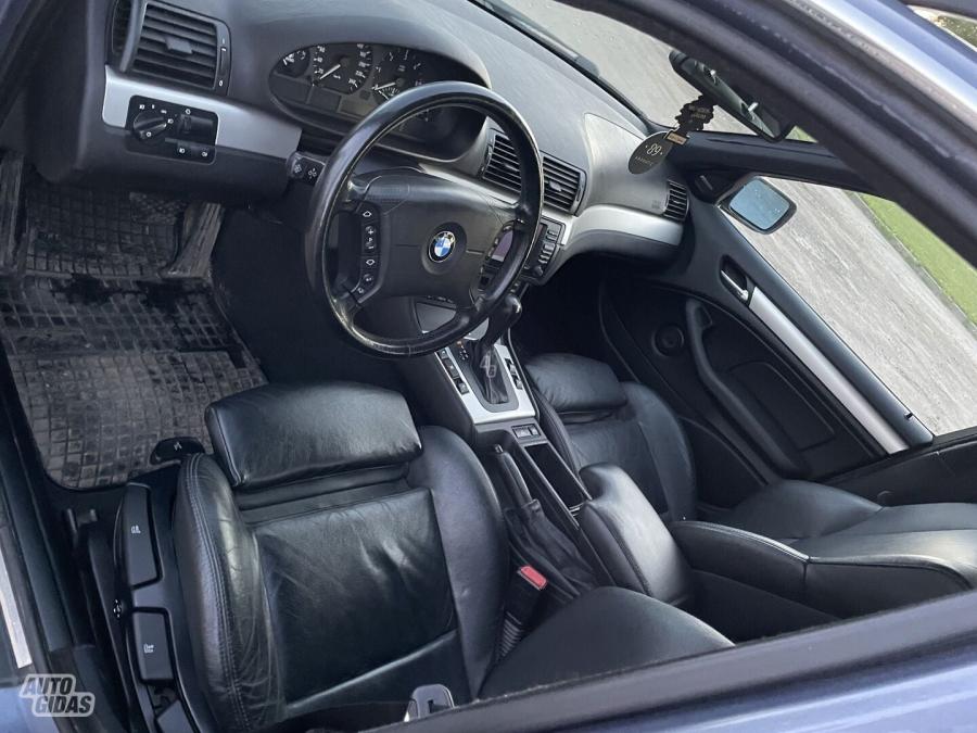 Blue BMW 330 2004 in Jonava, with an engine capacity of 3.00 L and mileage of 365 thousand km for 2300 €, photo 10 on AUTOMOTO.COM.LV