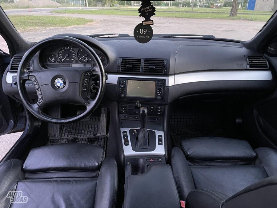 Blue BMW 330 2004 in Jonava, with an engine capacity of 3.00 L and mileage of 365 thousand km for 2300 €, photo 11 on AUTOMOTO.COM.LV
