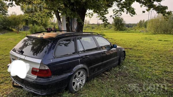 Blue BMW 330 2005 in Riga, with an engine capacity of 3.00 L and mileage of 346 thousand km for 800 €, photo 1 on AUTOMOTO.COM.LV