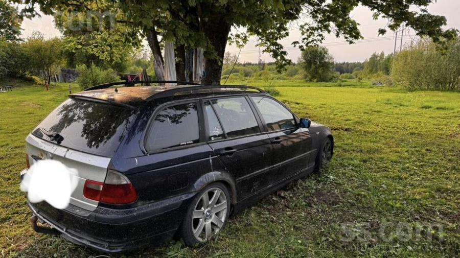 Blue BMW 330 2005 in Riga, with an engine capacity of 3.00 L and mileage of 346 thousand km for 800 €, photo 1 on AUTOMOTO.COM.LV