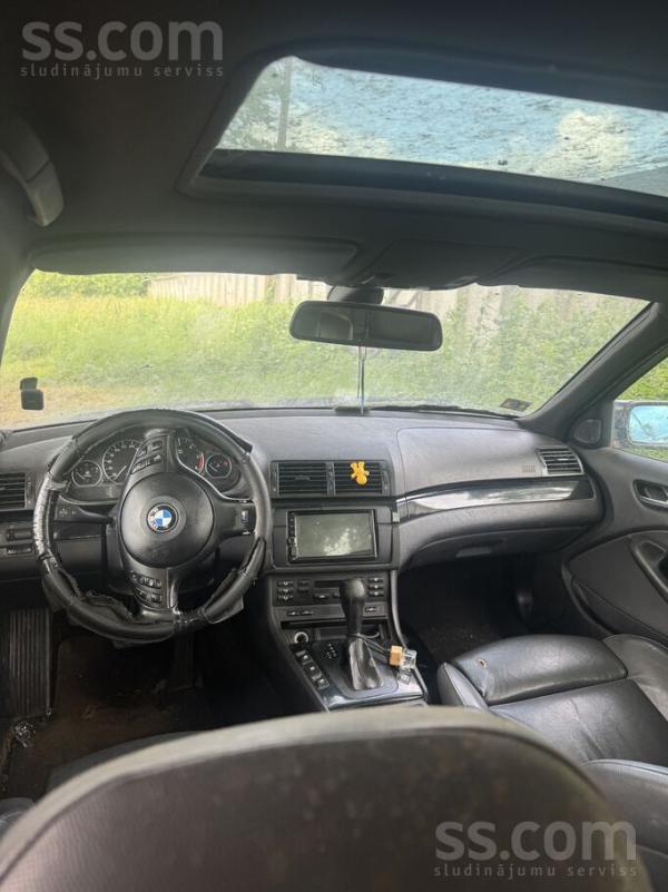Blue BMW 330 2005 in Riga, with an engine capacity of 3.00 L and mileage of 346 thousand km for 800 €, photo 10 on AUTOMOTO.COM.LV