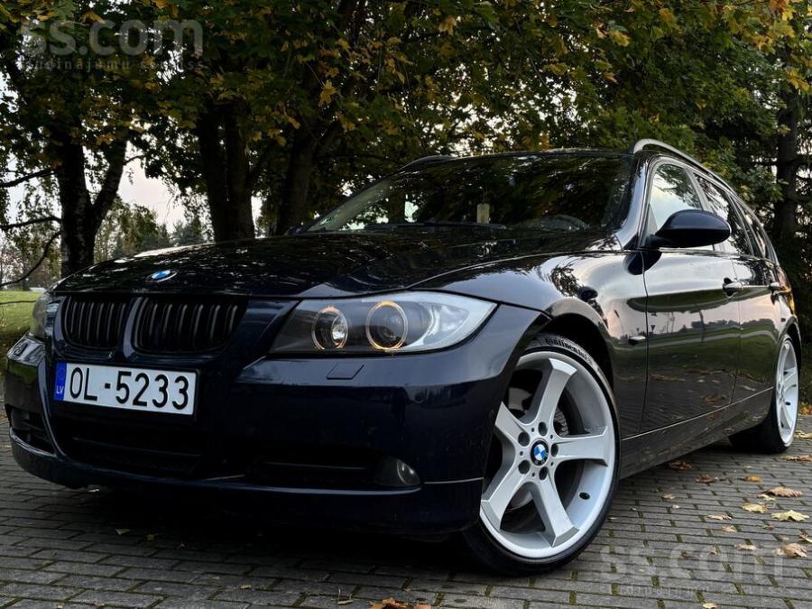 Blue BMW 330 2006 in Tukums, with an engine capacity of 3.00 L and mileage of 288 thousand km for 4150 €, photo 3 on AUTOMOTO.COM.LV