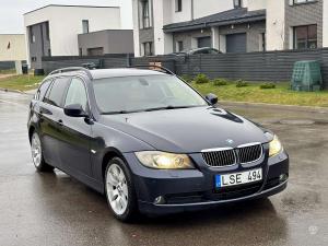 Blue BMW 330 2007 in Vilnius, with an engine capacity of 3.00 L and mileage of 400 thousand km for 3500 €, photo 7 on AUTOMOTO.COM.LV