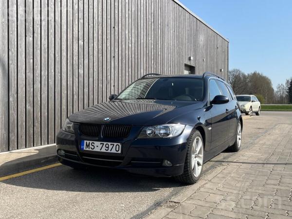 Blue BMW 330 2007 in Riga, with an engine capacity of 3.00 L and mileage of 241 thousand km for 3800 €, photo 7 on AUTOMOTO.COM.LV