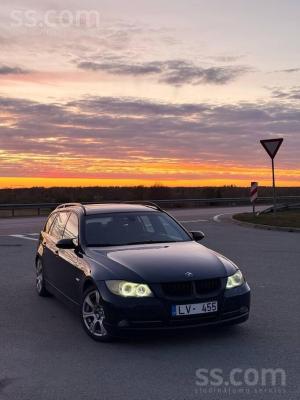 Blue BMW 330 2007 in Riga, with an engine capacity of 3.00 L and mileage of 320 thousand km for 3990 €, photo  on AUTOMOTO.COM.LV