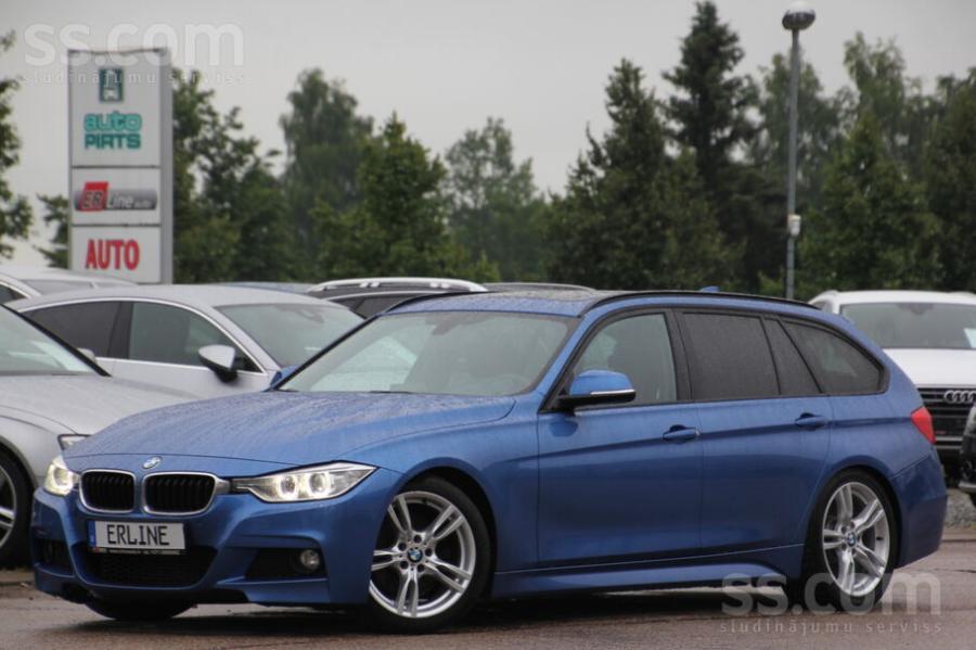 Blue BMW 330 2012 in Tukums, with an engine capacity of 3.00 L and mileage of 248 thousand km for 10500 €, photo 1 on AUTOMOTO.COM.LV