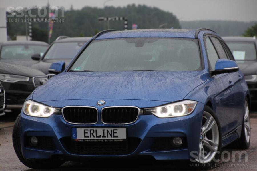 Blue BMW 330 2012 in Tukums, with an engine capacity of 3.00 L and mileage of 248 thousand km for 10500 €, photo 12 on AUTOMOTO.COM.LV