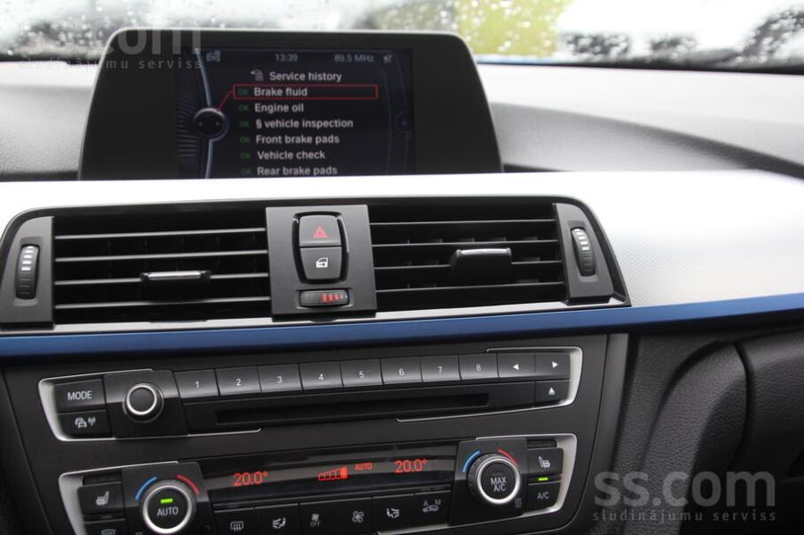 Blue BMW 330 2012 in Tukums, with an engine capacity of 3.00 L and mileage of 248 thousand km for 10500 €, photo 17 on AUTOMOTO.COM.LV
