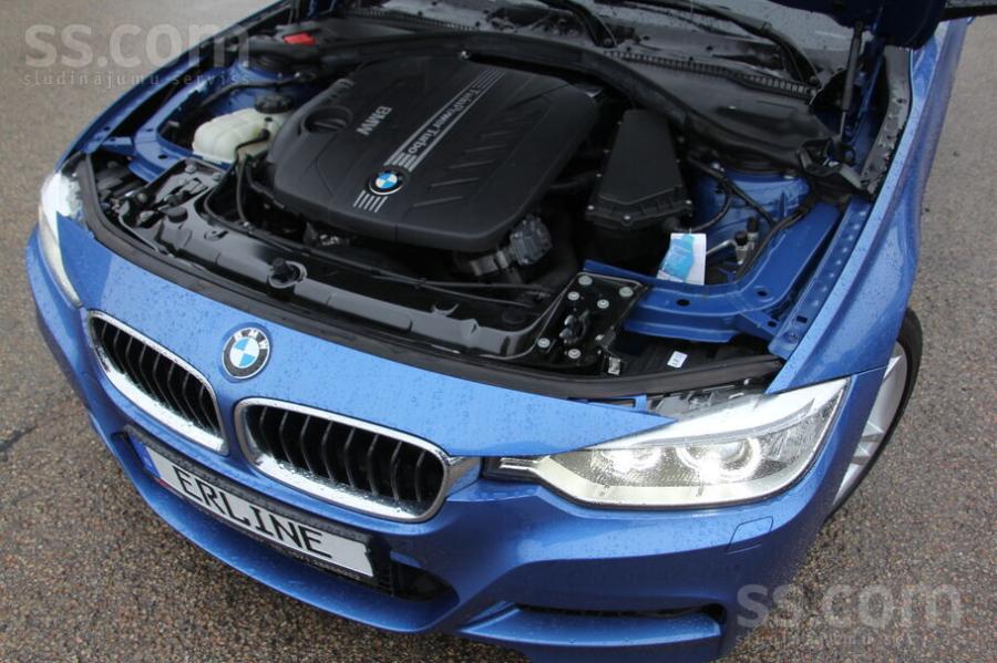 Blue BMW 330 2012 in Tukums, with an engine capacity of 3.00 L and mileage of 248 thousand km for 10500 €, photo 35 on AUTOMOTO.COM.LV
