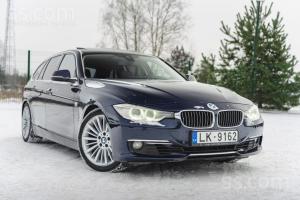 Blue BMW 330 2013 in Riga, with an engine capacity of 3.00 L and mileage of 346 thousand km for 11290 €, photo 3 on AUTOMOTO.COM.LV