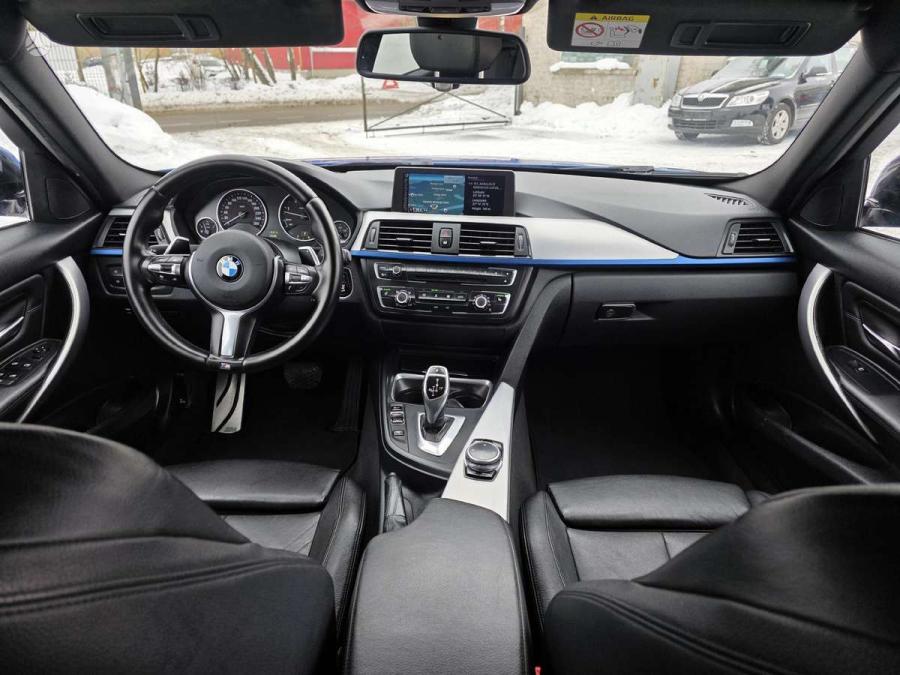 Blue BMW 330 2013 in Telschi, with an engine capacity of 2.99 L and mileage of 293 thousand km for 11800 €, photo 23 on AUTOMOTO.COM.LV