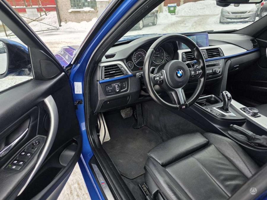 Blue BMW 330 2013 in Telschi, with an engine capacity of 2.99 L and mileage of 293 thousand km for 11800 €, photo 25 on AUTOMOTO.COM.LV