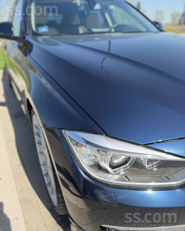 Blue BMW 330 2014 in Daugavpils, with an engine capacity of 3.00 L and mileage of 150 thousand km for 20010 €, photo 9 on AUTOMOTO.COM.LV