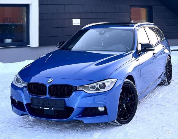 Blue BMW 330 2014 in Kaunas, with an engine capacity of 3.00 L and mileage of 283 thousand km for 11899 €, photo 1 on AUTOMOTO.COM.LV
