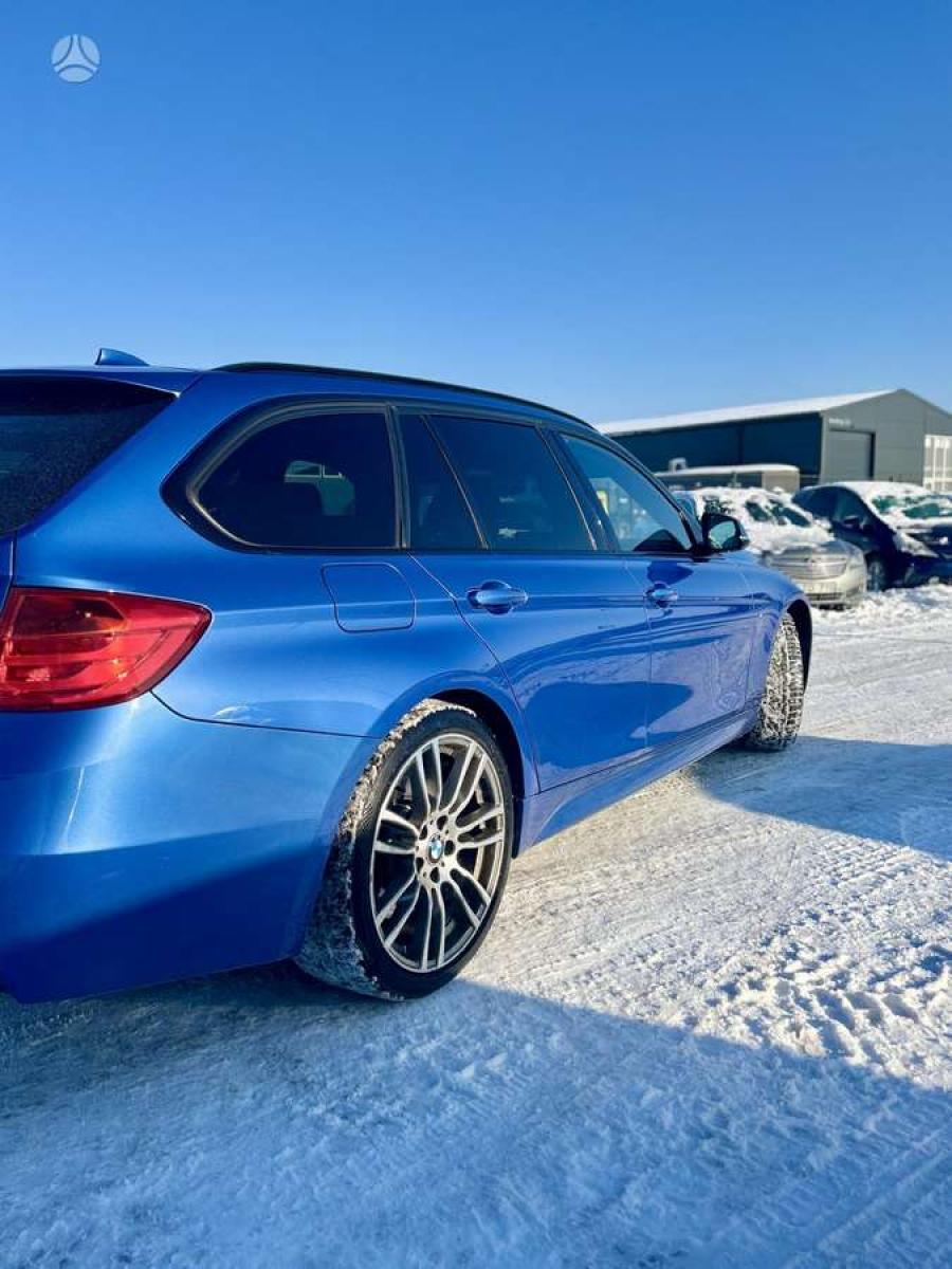 Blue BMW 330 2014 in Kaunas, with an engine capacity of 2.99 L and mileage of 288 thousand km for 12999 €, photo 5 on AUTOMOTO.COM.LV