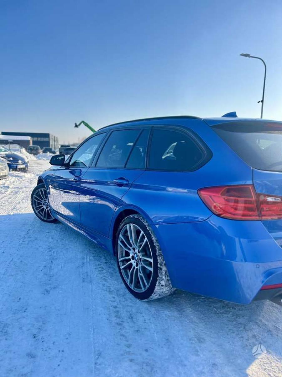 Blue BMW 330 2014 in Kaunas, with an engine capacity of 2.99 L and mileage of 288 thousand km for 12999 €, photo 7 on AUTOMOTO.COM.LV