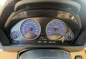 Blue BMW 330 2014 in Daugavpils, with an engine capacity of 3.00 L and mileage of 150 thousand km for 17666 €, photo 3 on AUTOMOTO.COM.LV