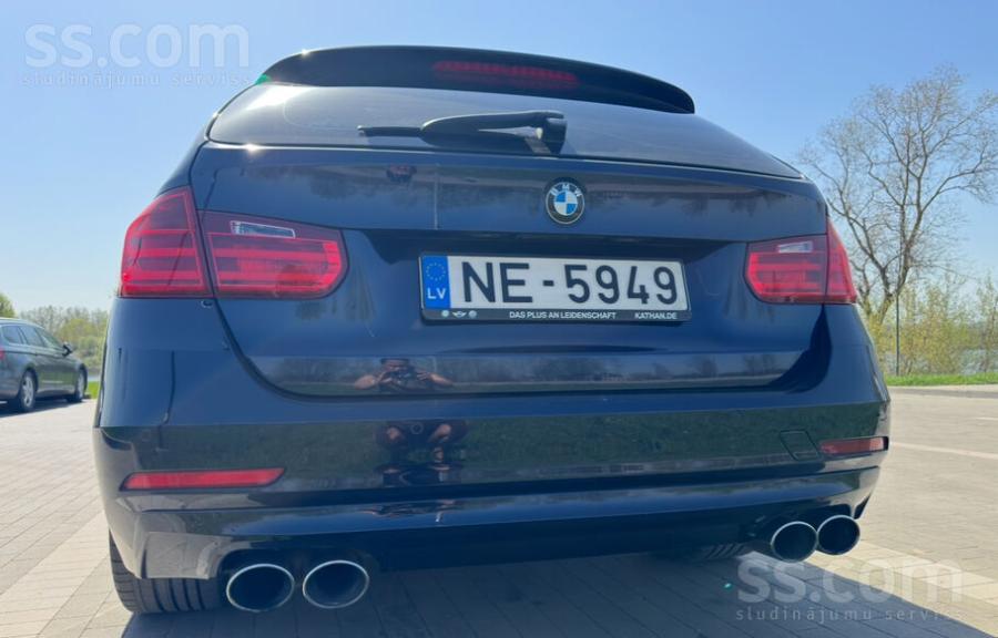 Blue BMW 330 2014 in Daugavpils, with an engine capacity of 3.00 L and mileage of 150 thousand km for 17666 €, photo 13 on AUTOMOTO.COM.LV