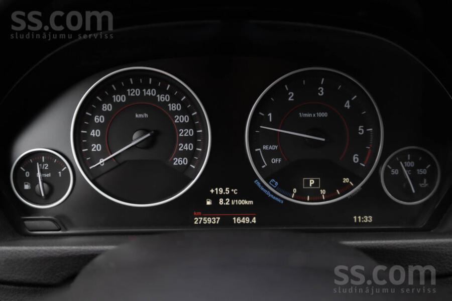Zils BMW 330 2016 Rīga, ar dzinēja tilpumu 3.00 L un nobraukumu 276 tūkst. km par 9990 €, foto 26 vietnē AUTOMOTO.COM.LV