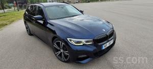 Blue BMW 330 2019 in Valmiera, with an engine capacity of 3.00 L and mileage of 184 thousand km for 26000 €, photo 5 on AUTOMOTO.COM.LV
