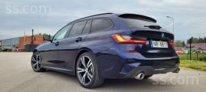 Blue BMW 330 2019 in Valmiera, with an engine capacity of 3.00 L and mileage of 184 thousand km for 26000 €, photo 6 on AUTOMOTO.COM.LV