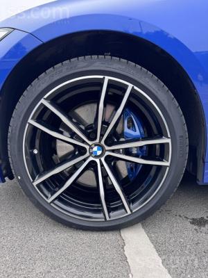 Blue BMW 330 2020 in Riga, with an engine capacity of 2.00 L and mileage of 122 thousand km for 27600 €, photo 11 on AUTOMOTO.COM.LV