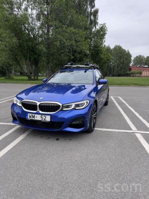 Blue BMW 330 2020 in Riga, with an engine capacity of 2.00 L and mileage of 122 thousand km for 27600 €, photo 16 on AUTOMOTO.COM.LV