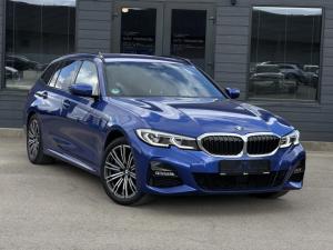 Blue BMW 330 2021 in Riga, with an engine capacity of 2.00 L and mileage of 169 thousand km for 25300 €, photo  on AUTOMOTO.COM.LV