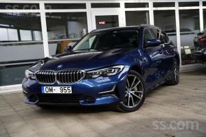 Blue BMW 330 2022 in Riga, with an engine capacity of 2.00 L and mileage of 194 thousand km for 21990 €, photo  on AUTOMOTO.COM.LV