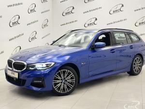 Blue BMW 330 2022 in Vilnius, with an engine capacity of 2.00 L and mileage of 186 thousand km for 22200 €, photo  on AUTOMOTO.COM.LV