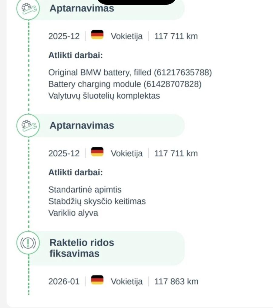 Brown BMW 330 2016 in Vilnius, with an engine capacity of 2.00 L and mileage of 119 thousand km for 14600 €, photo 18 on AUTOMOTO.COM.LV
