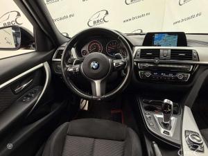Brown BMW 330 2018 in Vilnius, with an engine capacity of 2.00 L and mileage of 129 thousand km for 14200 €, photo 15 on AUTOMOTO.COM.LV