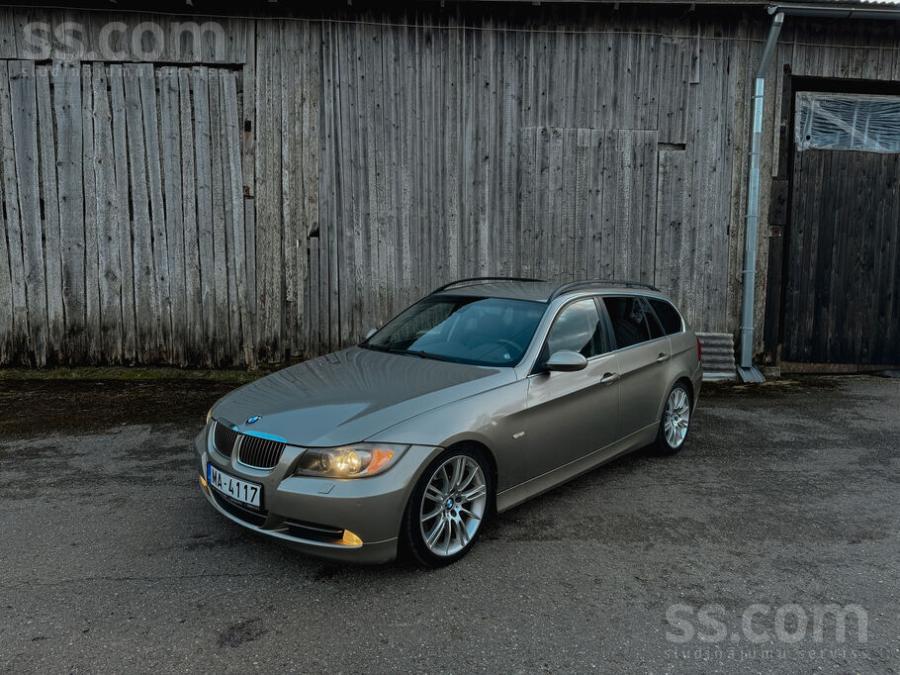 Brown BMW 330 2007 in Riga, with an engine capacity of 3.00 L and mileage of 415 thousand km for 4150 €, photo 1 on AUTOMOTO.COM.LV