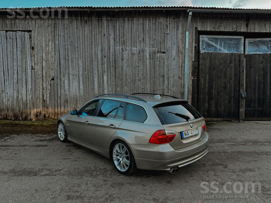 Brown BMW 330 2007 in Riga, with an engine capacity of 3.00 L and mileage of 415 thousand km for 4150 €, photo 4 on AUTOMOTO.COM.LV