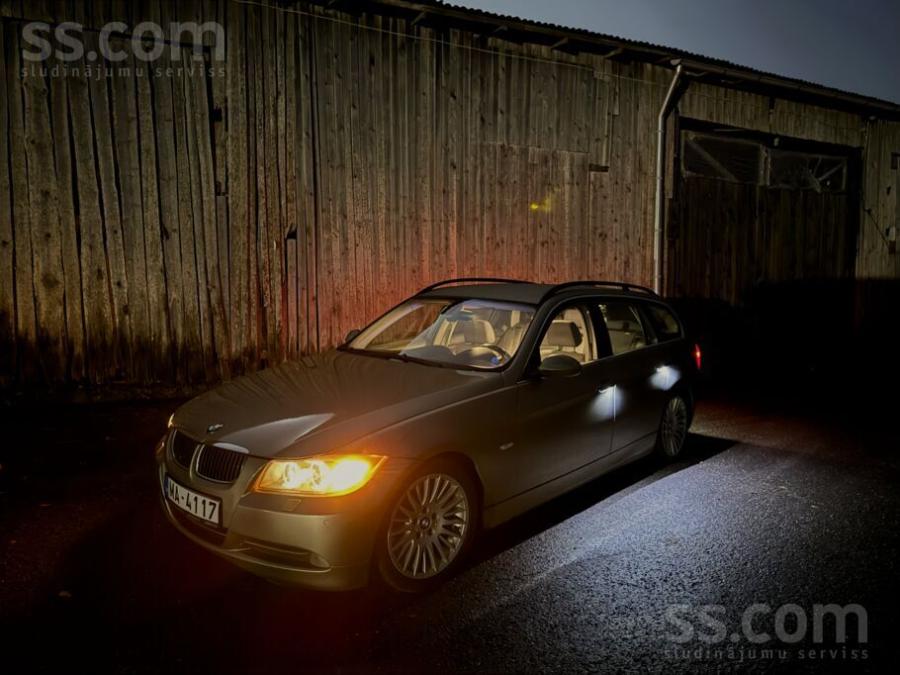 Brown BMW 330 2007 in Riga, with an engine capacity of 3.00 L and mileage of 415 thousand km for 4150 €, photo 12 on AUTOMOTO.COM.LV