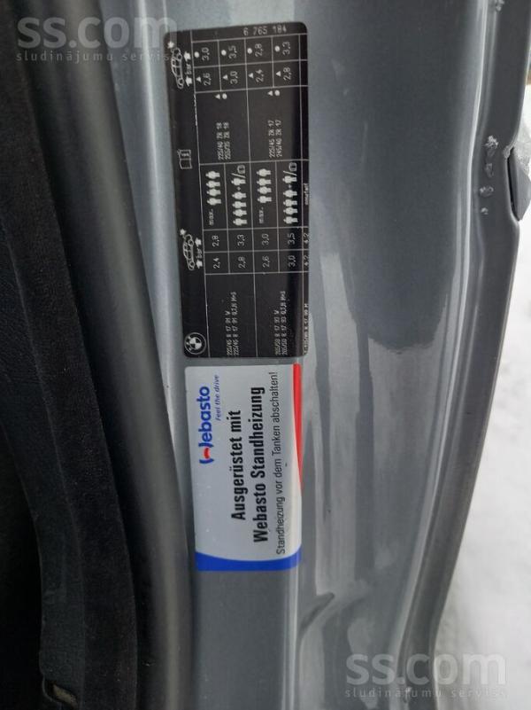 BMW 330 2003 in Riga, with an engine capacity of 3.00 L and mileage of 283 thousand km for 5200 €, photo 8 on AUTOMOTO.COM.LV