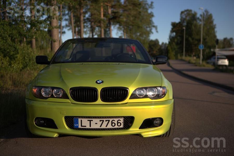 Green BMW 330 2002 in Riga, with an engine capacity of 3.00 L and mileage of 247 thousand km for 7300 €, photo 1 on AUTOMOTO.COM.LV