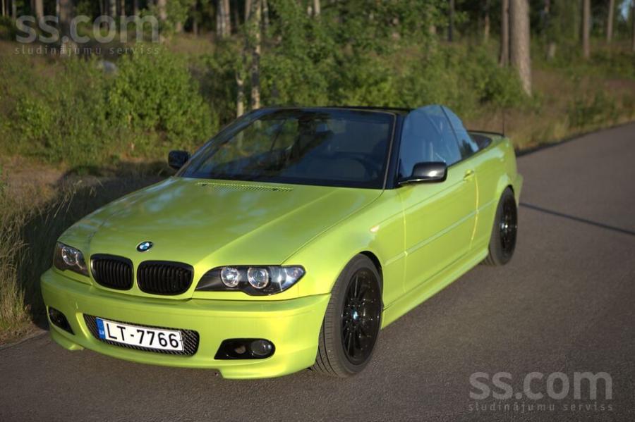 Green BMW 330 2002 in Riga, with an engine capacity of 3.00 L and mileage of 247 thousand km for 7300 €, photo 3 on AUTOMOTO.COM.LV