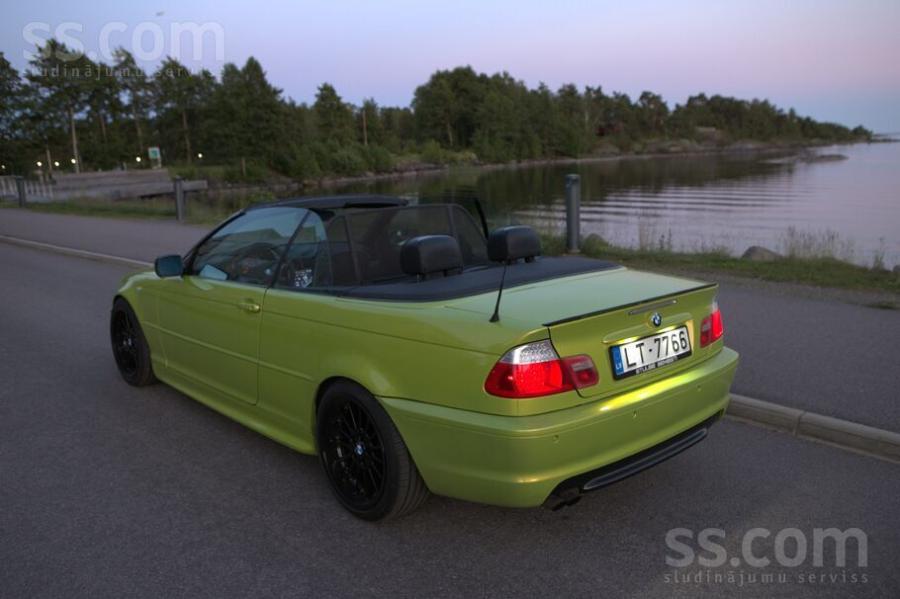Green BMW 330 2002 in Riga, with an engine capacity of 3.00 L and mileage of 247 thousand km for 7300 €, photo 5 on AUTOMOTO.COM.LV