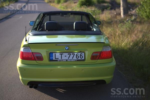Zaļš BMW 330 2002 Rīga, ar dzinēja tilpumu 3.00 L un nobraukumu 247 tūkst. km par 7300 €, foto 5 vietnē AUTOMOTO.COM.LV