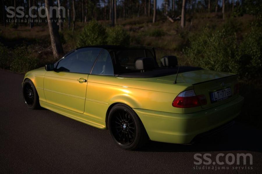 Green BMW 330 2002 in Riga, with an engine capacity of 3.00 L and mileage of 247 thousand km for 7300 €, photo 13 on AUTOMOTO.COM.LV