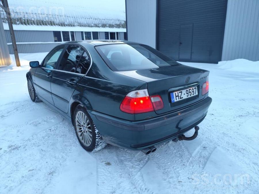 Zaļš BMW 330 2000 Rīga, ar dzinēja tilpumu 3.00 L un nobraukumu 268 tūkst. km par 3299 €, foto 4 vietnē AUTOMOTO.COM.LV
