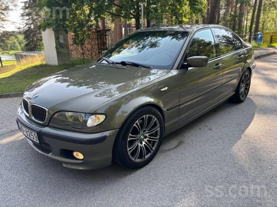 Green BMW 330 2003 in Riga, with an engine capacity of 3.00 L and mileage of 343 thousand km for 3700 €, photo 1 on AUTOMOTO.COM.LV