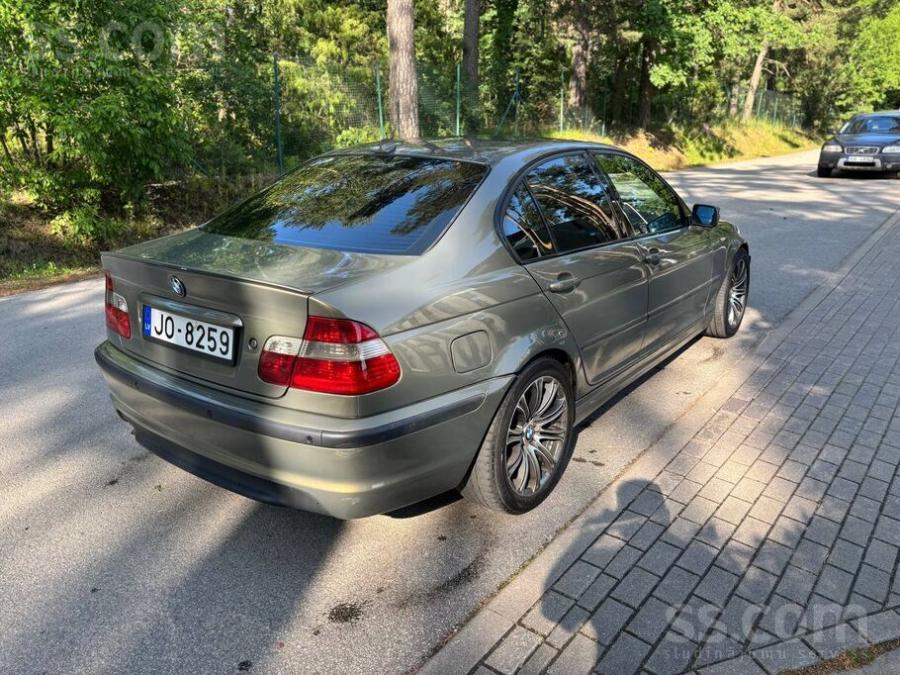 Green BMW 330 2003 in Riga, with an engine capacity of 3.00 L and mileage of 343 thousand km for 3700 €, photo 4 on AUTOMOTO.COM.LV