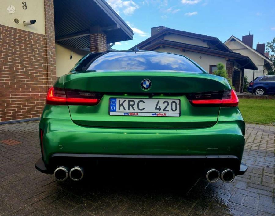 Zaļš BMW 330 2020 Kauņa, ar dzinēja tilpumu 2.00 L un nobraukumu 155 tūkst. km par 26500 €, foto 4 vietnē AUTOMOTO.COM.LV