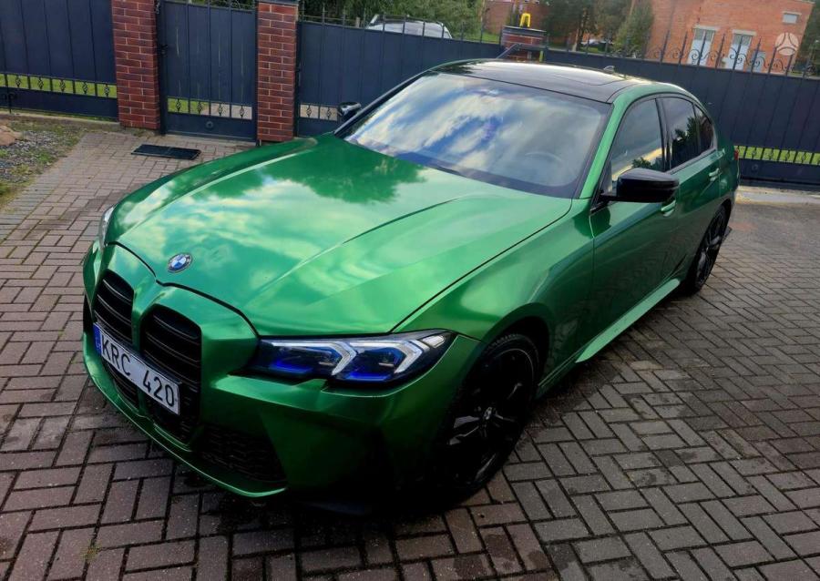Zaļš BMW 330 2020 Kauņa, ar dzinēja tilpumu 2.00 L un nobraukumu 155 tūkst. km par 26500 €, foto 6 vietnē AUTOMOTO.COM.LV