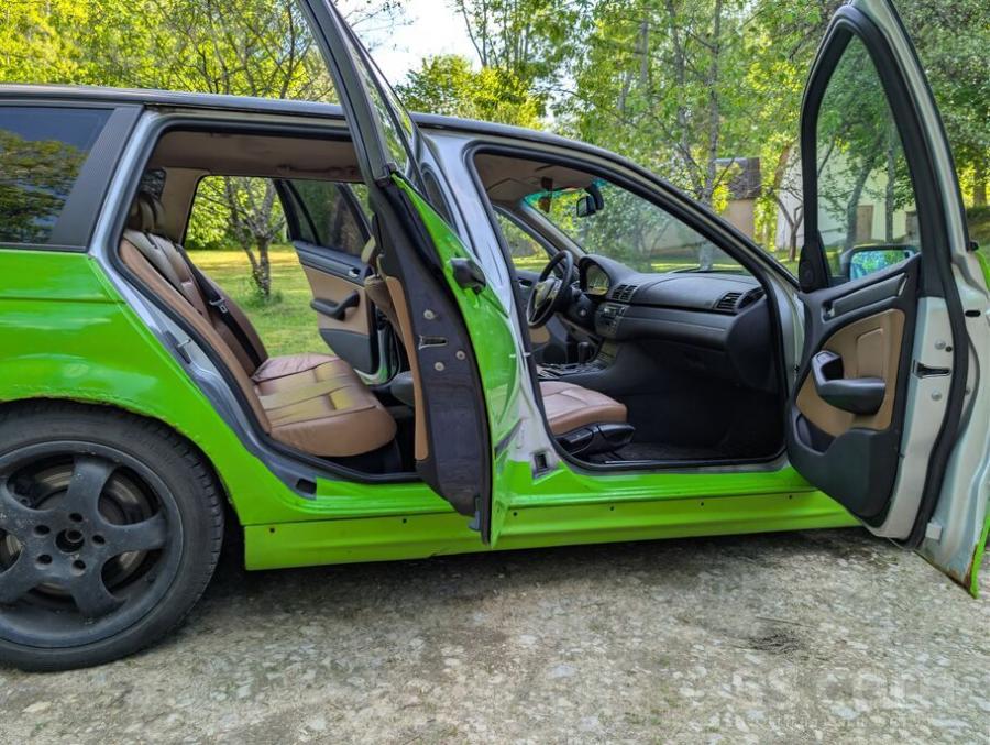 Green BMW 330 2000 in Riga, with an engine capacity of 3.00 L and mileage of 436 thousand km for 1800 €, photo 14 on AUTOMOTO.COM.LV