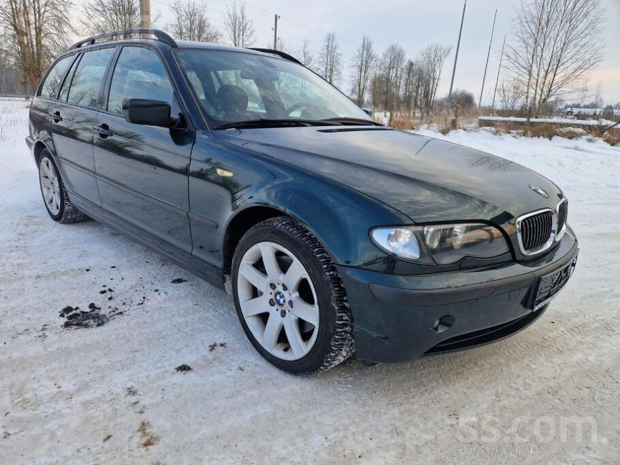 Green BMW 330 2001 in Ogre, with an engine capacity of 3.00 L and mileage of 254 thousand km for 3690 €, photo 3 on AUTOMOTO.COM.LV